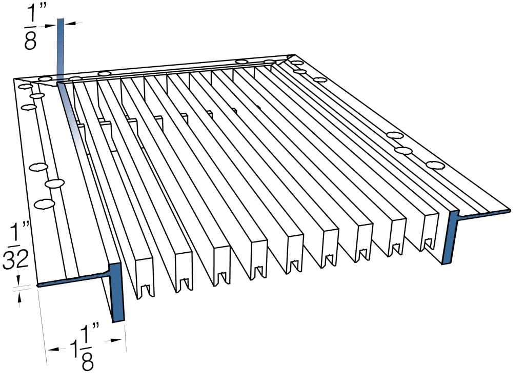 Installation Details:Plaster J-Bead® * Frame - AAG2020